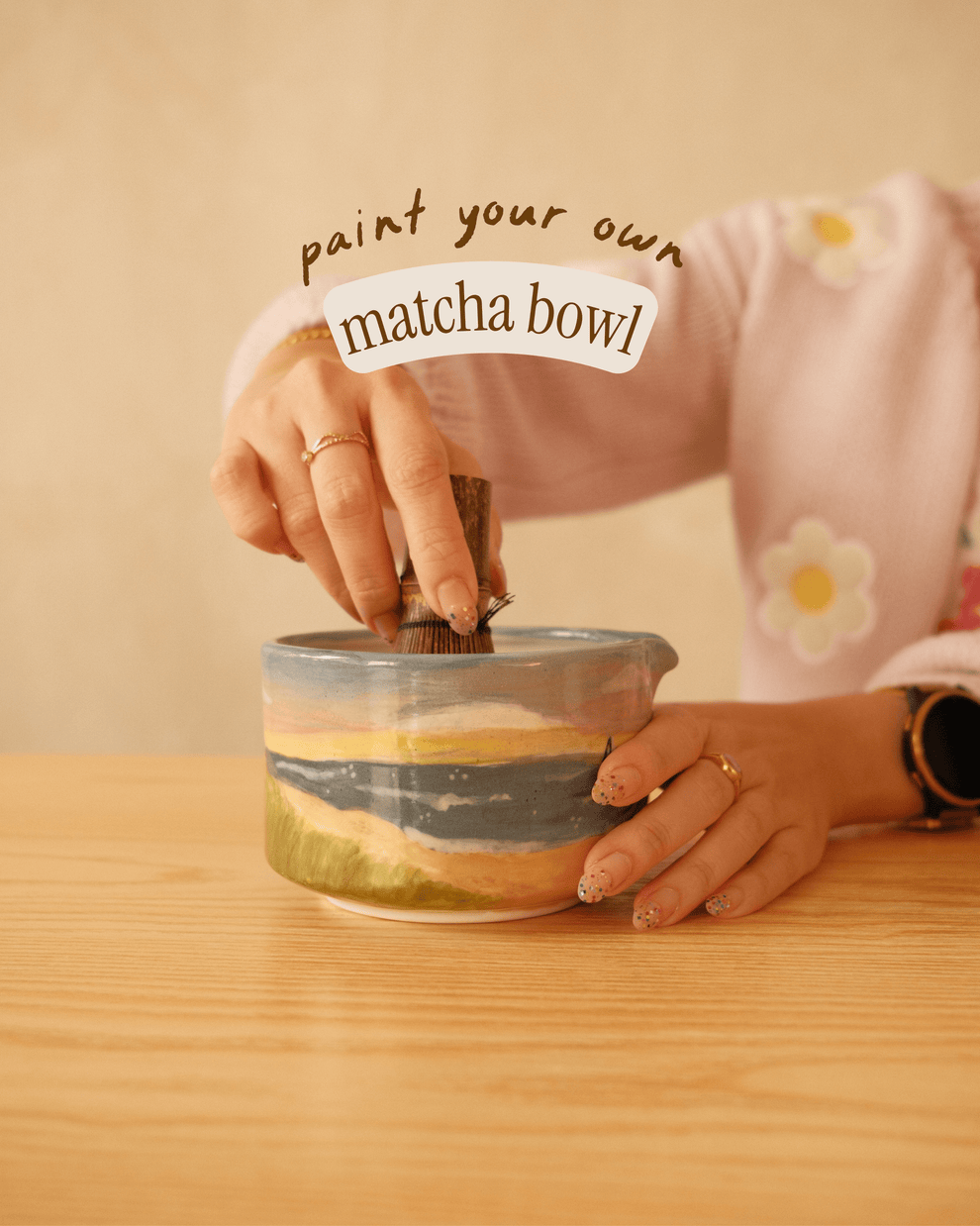 Paint a Matcha Chawan – Hue Your Days